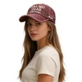 Baseball Hats for Men, Lightweight Washed Dad Hat with Embroidered Logo ...