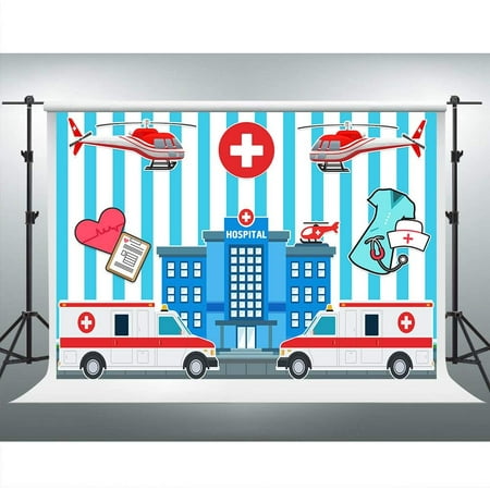 Nurse Graduation Backdrop Nursing School Grad Party Retirement Party ...