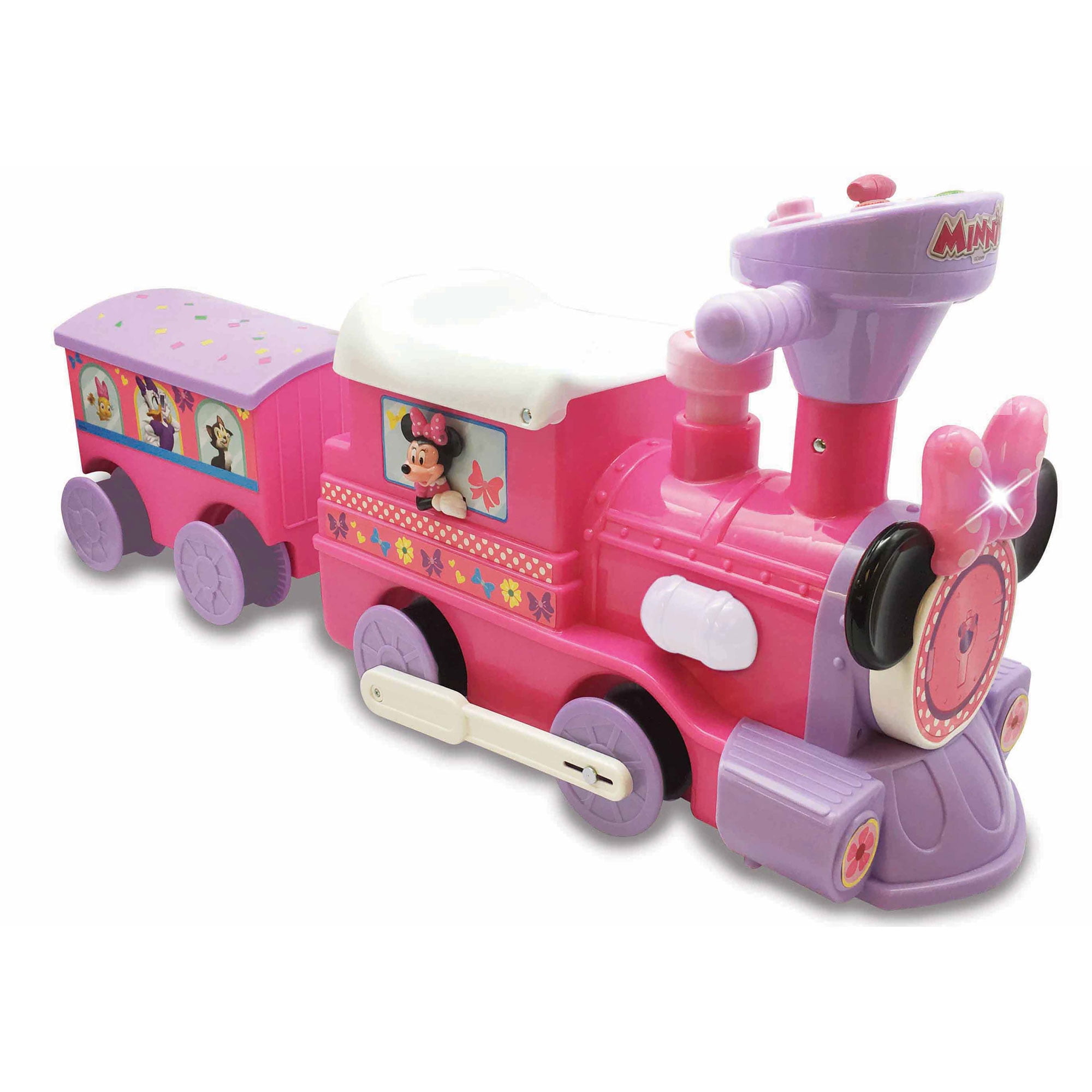 Minnie mouse ride on train walmart store