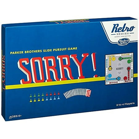 Hasbro Retro Series Sorry! 1958 Edition Board Game | Walmart Canada