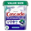 Cascade Total Clean ActionPac Dishwasher Detergent Pacs Lemon Scent ...