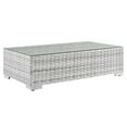 Modway Convene Outdoor Patio Coffee Table in Light Gray - Walmart.com