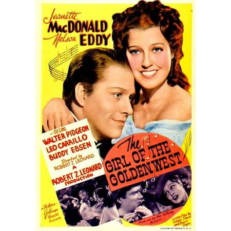 The Girl Of The Golden West Top From Left: Nelson Eddy Jeanette ...