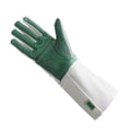 QKO Fencing gauntlets, Washable Anti-Skid Fencing Glove - Leather ...