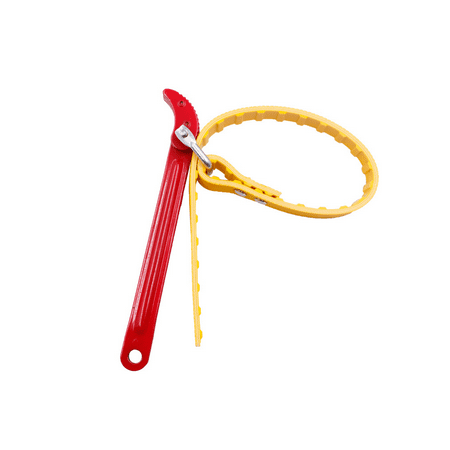 YERDGARY Belt Wrench Oil Filter Puller Strap Spanner Chain Oil Filter ...