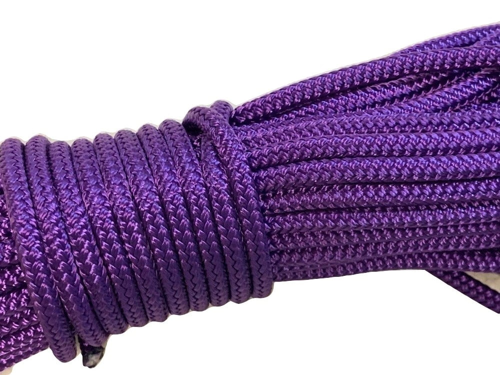 1/4" Double Braid Polyester, Purple, 300 ft - Walmart.com