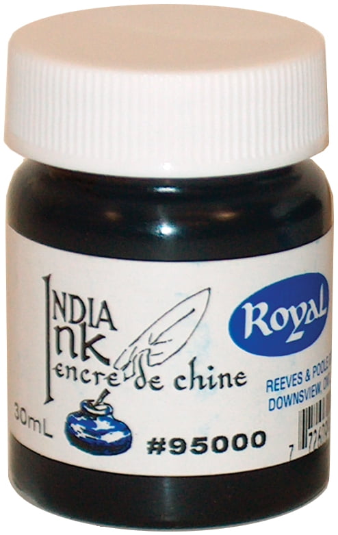 Royal India Ink 1oz-Black - Walmart.com