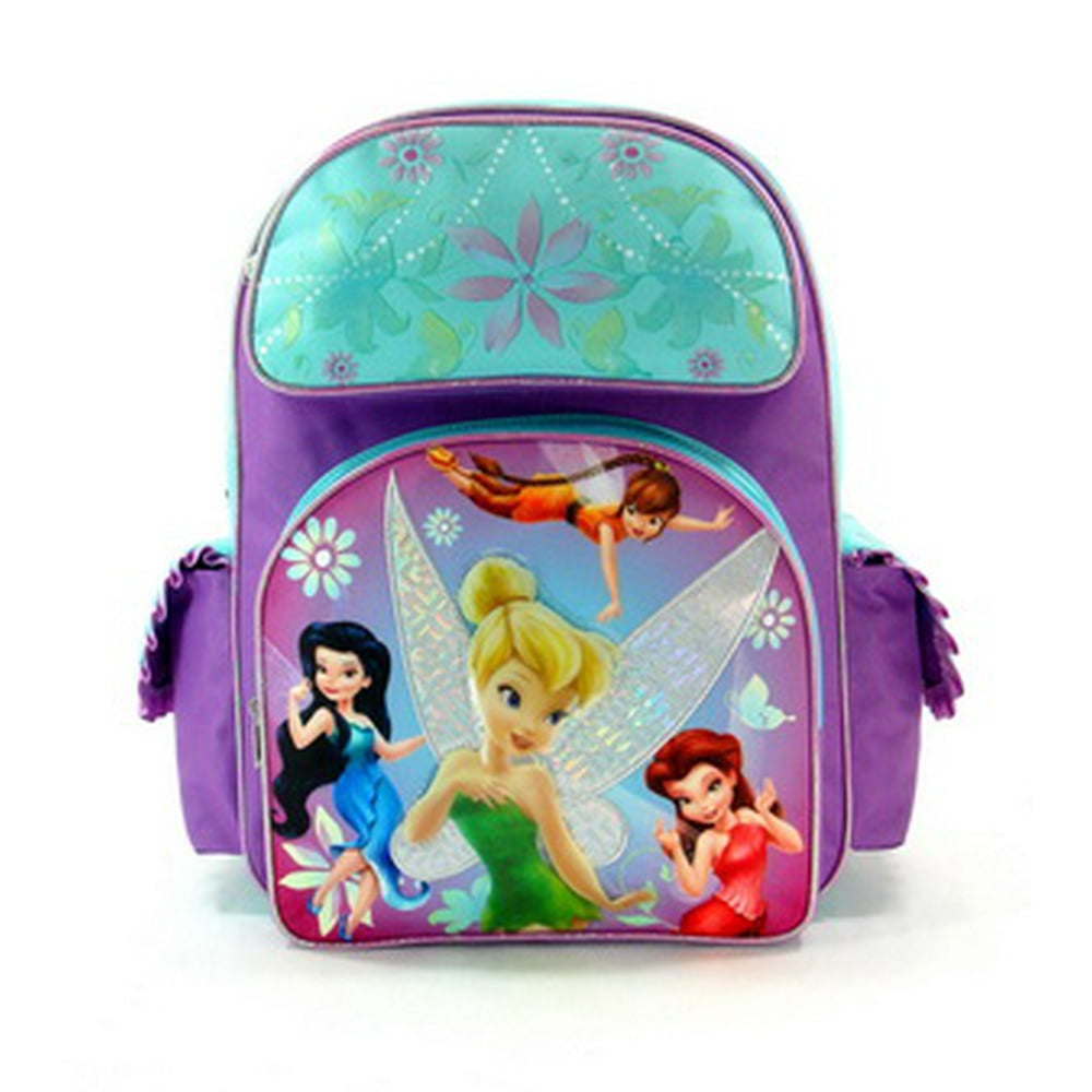 Disney - Fairies BackPack Full Size - Tinkerbell School Bag Large ...