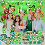 Yoshi Plates Balloons Party Supplies Plates Cake Toppers Decorations ...