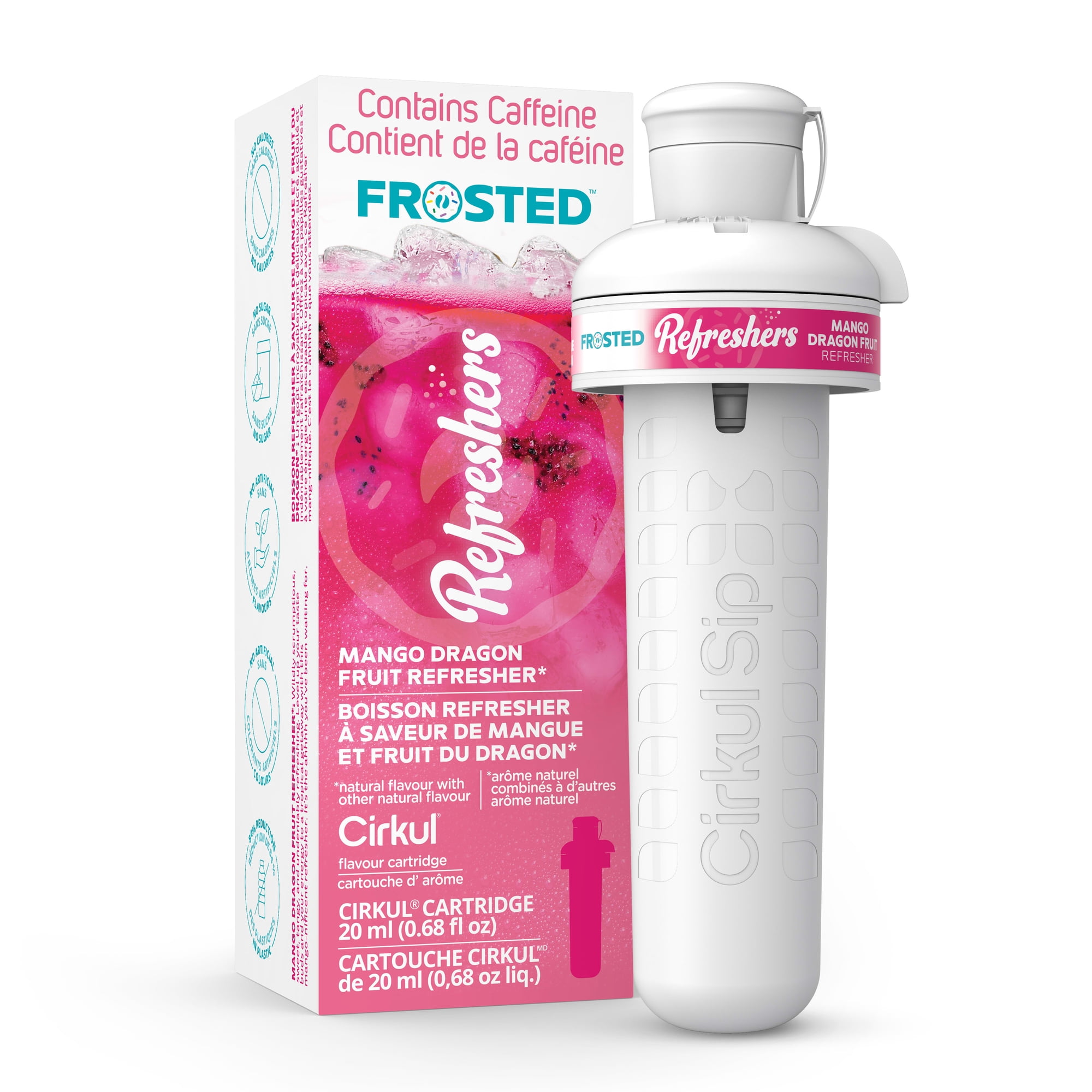 Click here for Cirkul Frosted Refreshers Mango Dragon Fruit Refre... prices