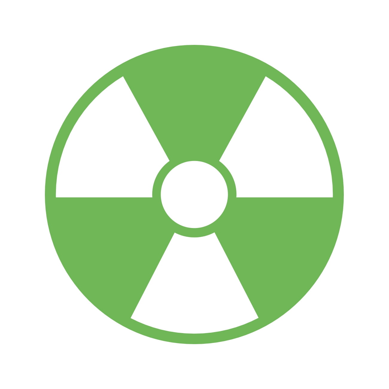 Radioactive Symbol Sticker Decal Die Cut - Self Adhesive Vinyl ...
