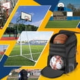 Trailkicker Large Basketball Backpack with Ball & Shoe Compartments ...