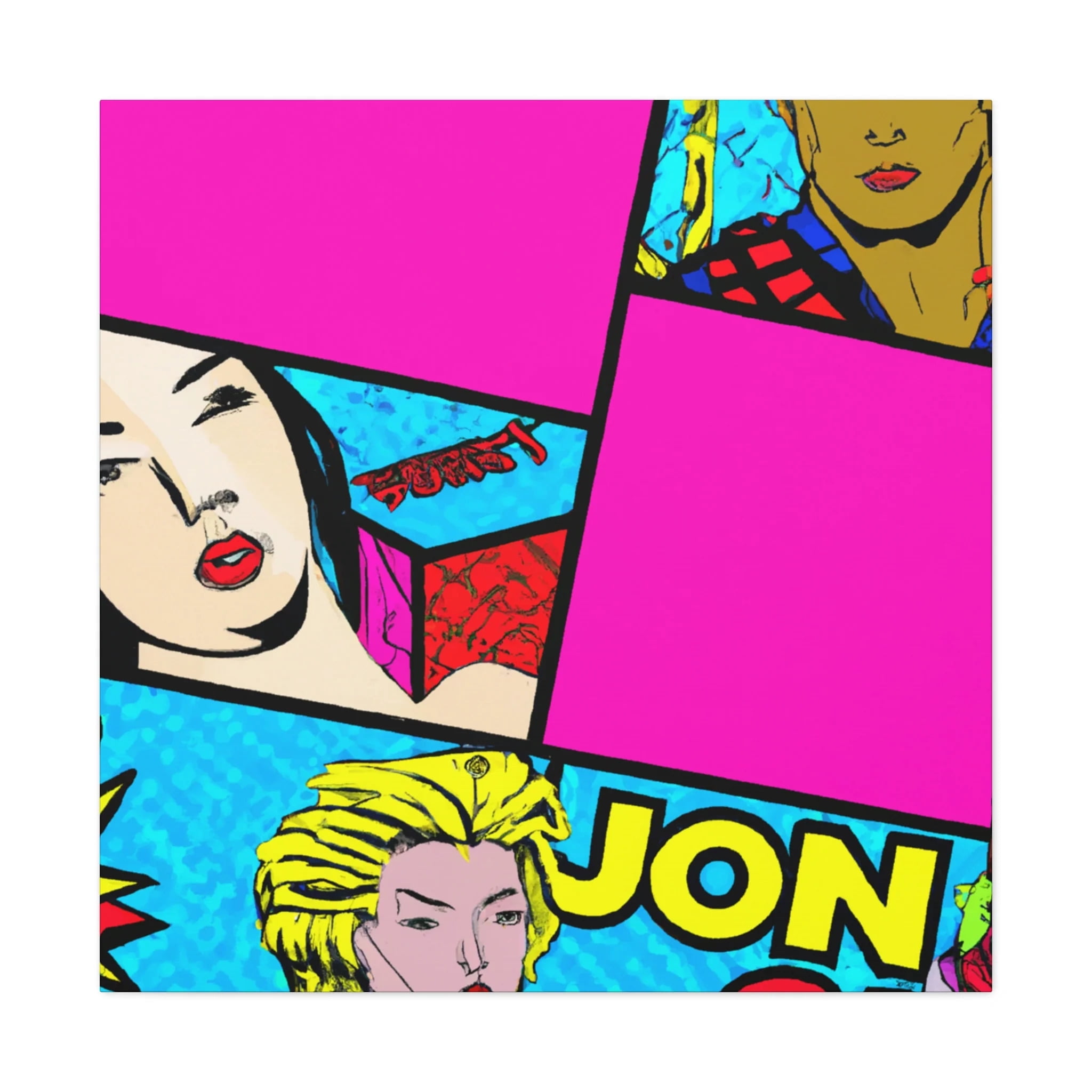 Dynamic Expressionist Splendor - Canvas - Walmart.com