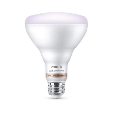Philips Smart Wi-Fi Connected LED 50-Watt GU10 Light Bulb, Color ...