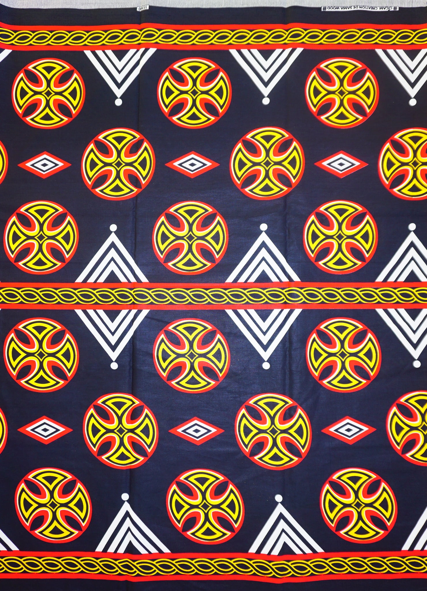 Atoghu Toghu African Fabric by The Yard, Cotton Ankara, Mud Cloth Print ...