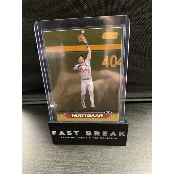 2024 Topps Stadium Club Lars Nootbaar #253 Gold Foil Parallel/Variety ...