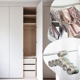 3pcs Scarf Organizer for Closet, Space Saving Hanging Storage for ...