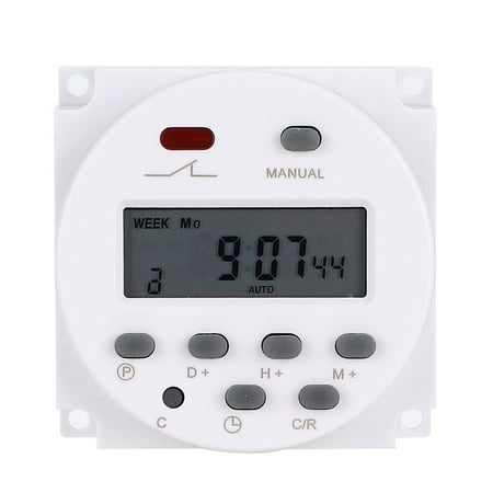 Microcomputer On Off Control, 12V 16A Weekly Timer Switch, Quality ABS ...