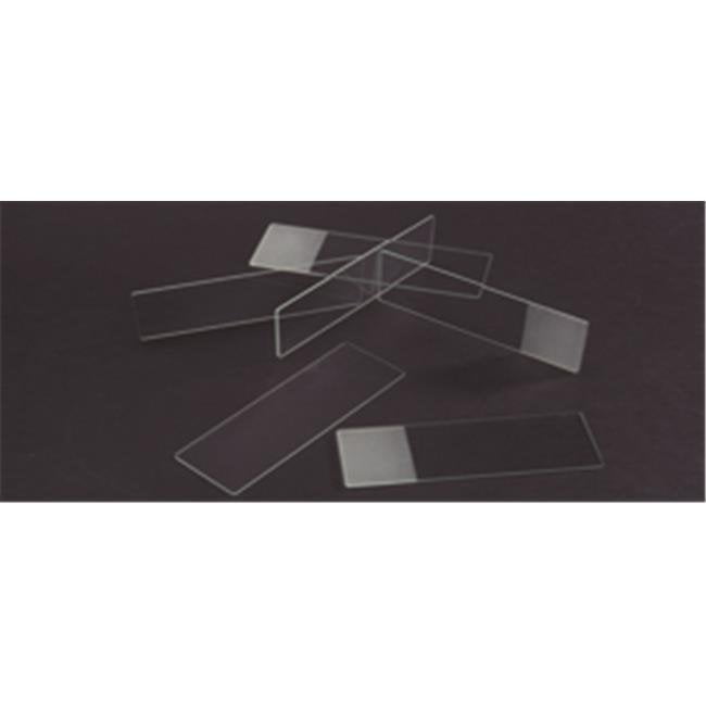 C and A Scientific 8207 Beveled Double Frosted Slides, one end both ...