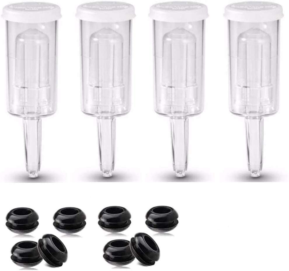 3-Piece Air Locks, 3 Piece Airlock With Silicone Grommet, Airlocks Kit ...