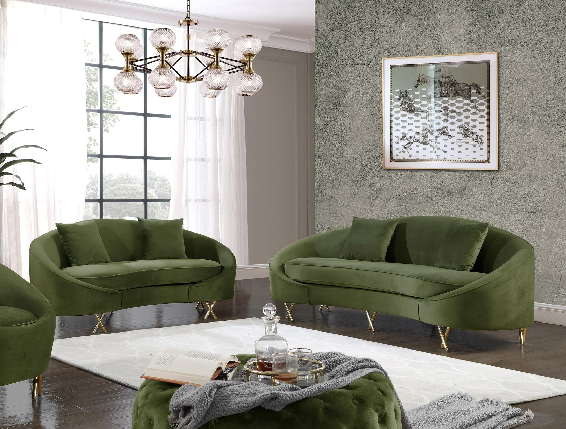 Olive Green Sofa Set | Cabinets Matttroy