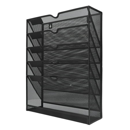 Wall File Organizer, Easy Installation Wall Mount File Holder For File ...