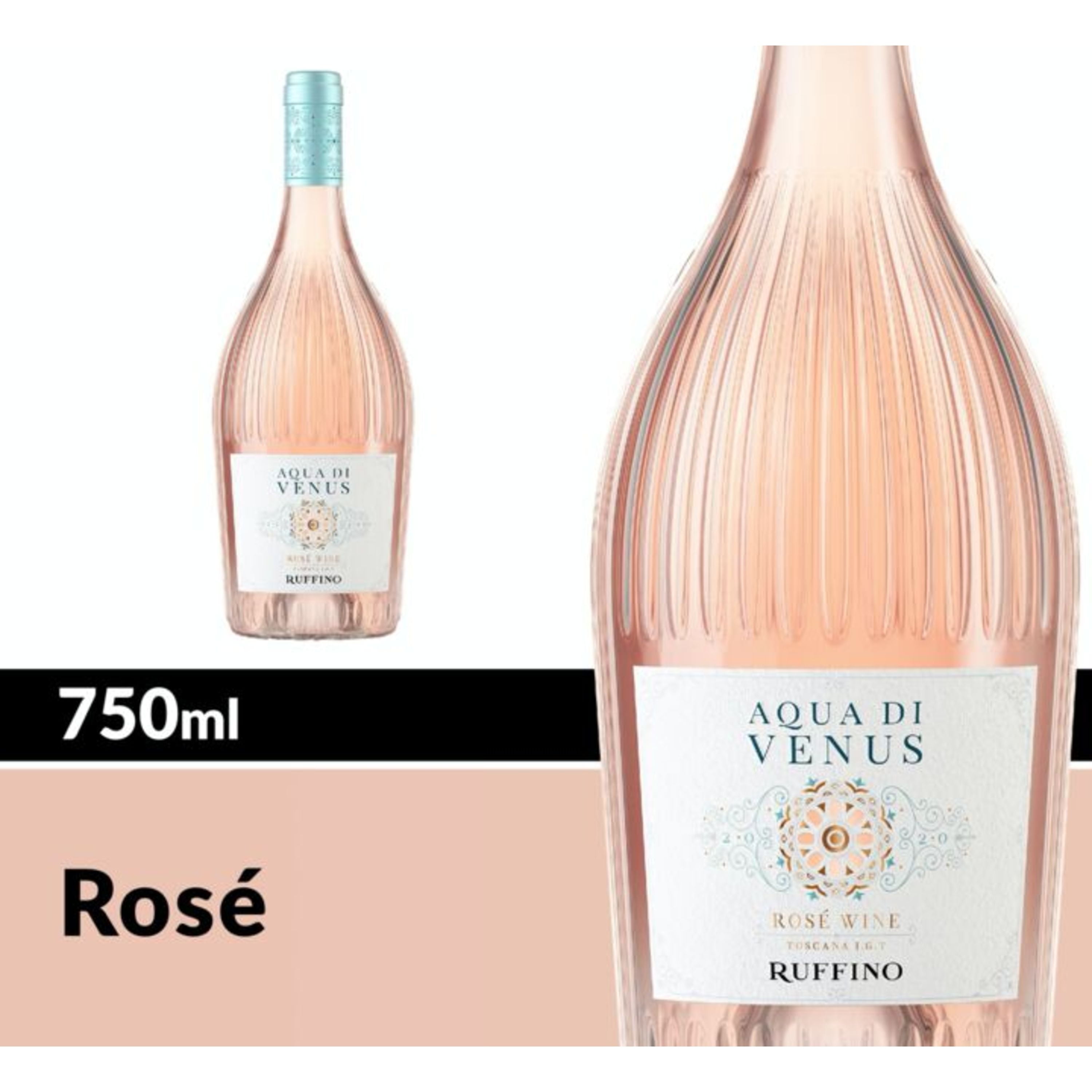 Ruffino Aqua Di Venus Rose Toscana IGT, 750 mL Bottle - Walmart.com