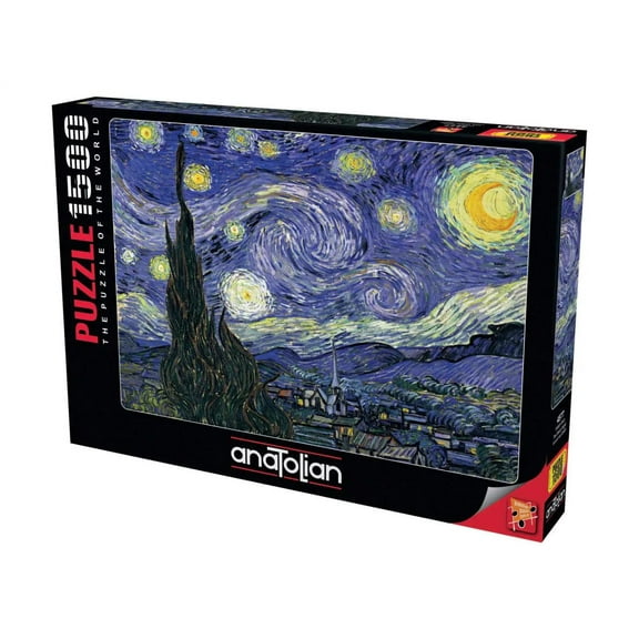 EuroGraphics Starry Night by Vincent Van Gogh 2000-Piece Puzzle ...