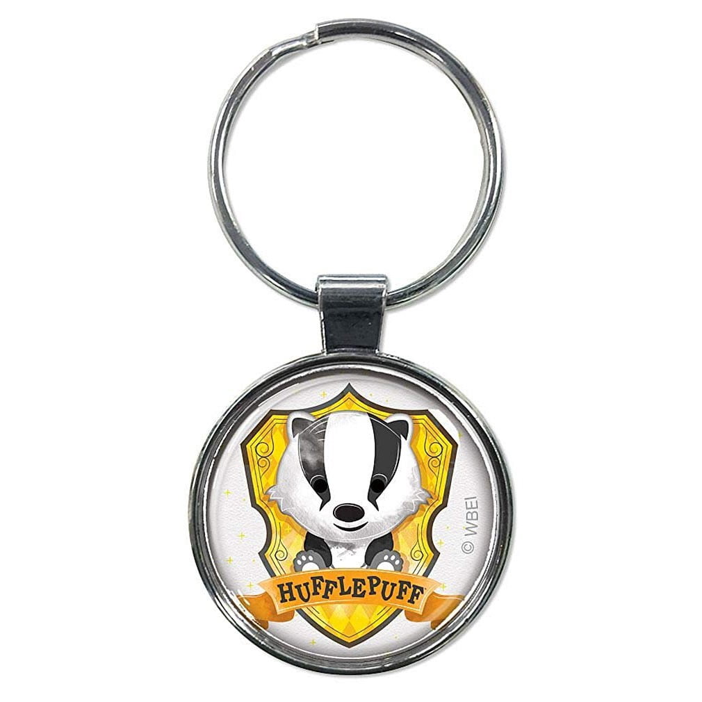 Harry Potter Hufflepuff Cartoon Keychain - Walmart.com