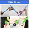 Wave Hair Rollers 30pcs Magic Hair Curler DIY Hair Roller Styling Tool ...