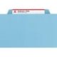 Smead SafeSHIELD® Classification Folders 2 Div Blue 10/BX Ltr (14030 ...