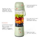 Beautiful Portable to-Go Blender 2.0, 70 W, 16 oz, Sage Green by Drew ...