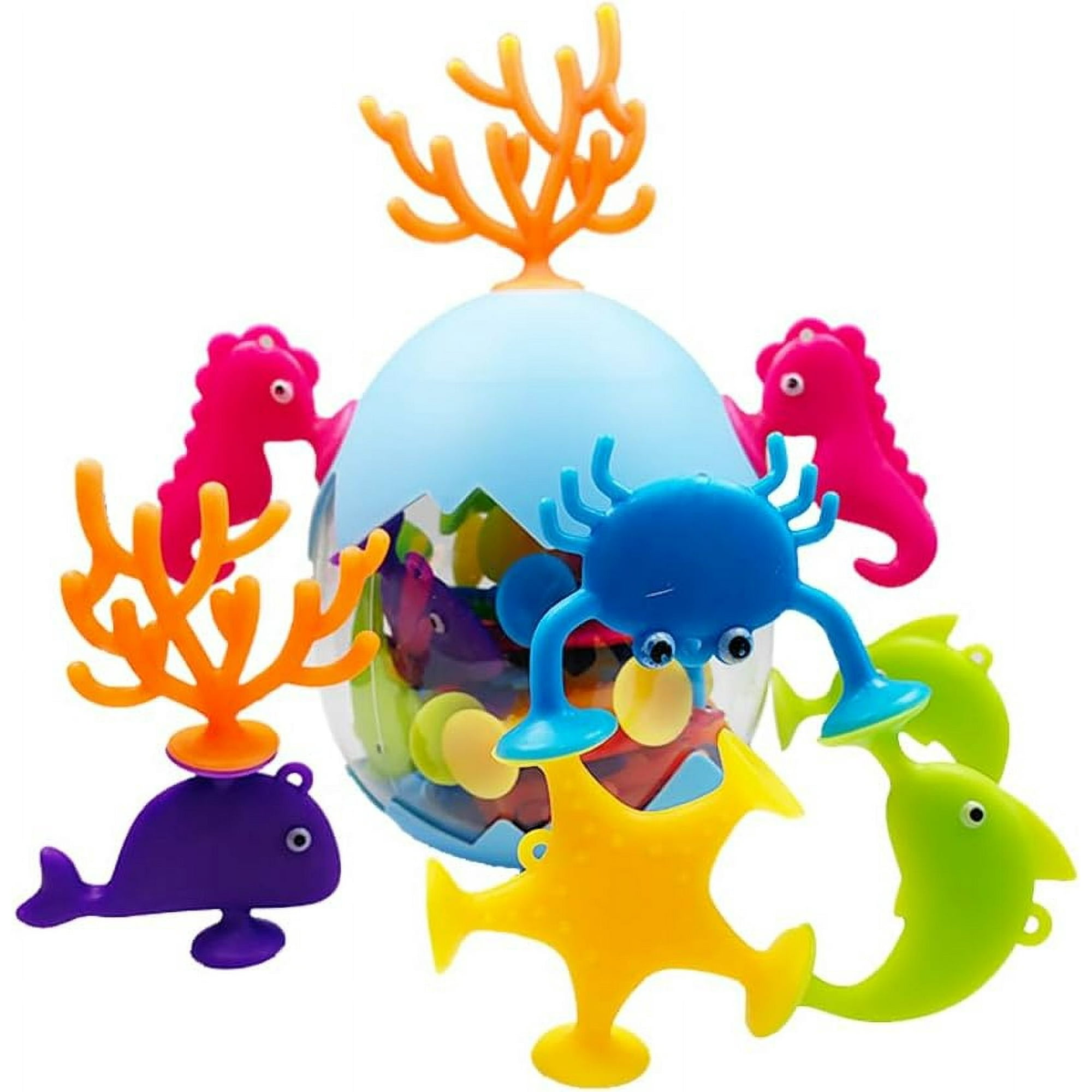 Click here for Biwat 16 Pcs Suction Cup Toys Bath Toys Party Favo... prices