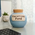 Cottage Creek Light Blue Ceramic Vacation Fund Piggy Bank - Walmart.com
