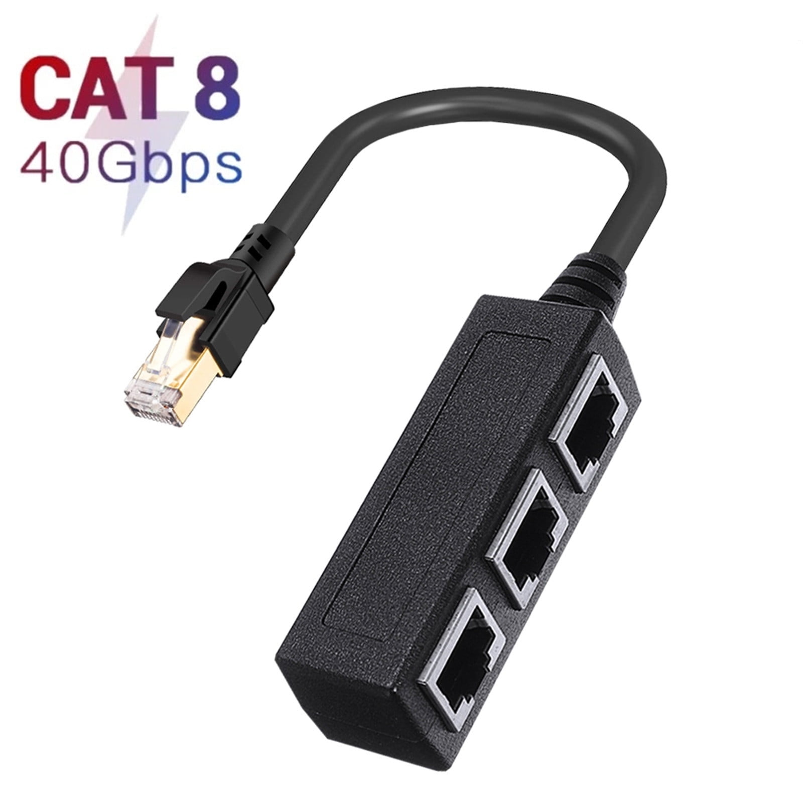 Conector Ethernet RJ45 Divisor 1 a 3 onlyliua para Cable de Internet 5 ...
