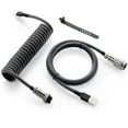 LAWONP-Pro Custom Coiled USB C Cable for Gaming Keyboard, Double ...