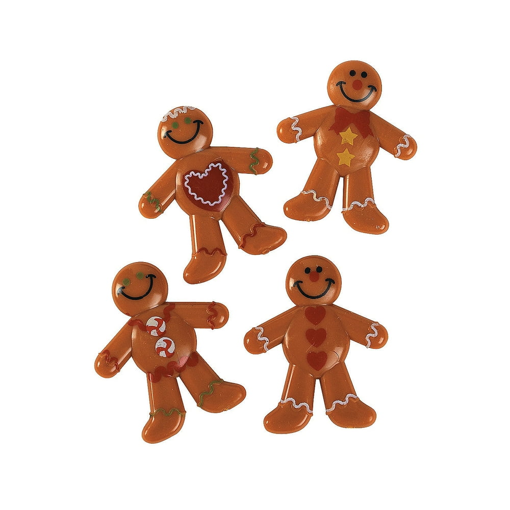 deluxe holiday mini gingerbread men (48 count) - Walmart.com - Walmart.com