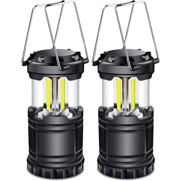 LED Camping Lantern, 350LM Portable Camping Light with Metal Handles ...