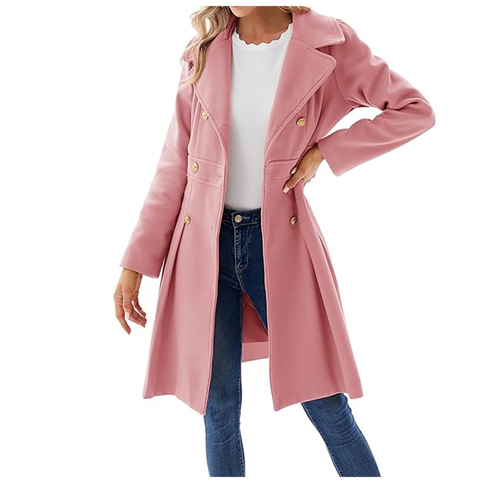 Click here for Wyzesi Long Leather Jacket Women Black Womens Fall... prices