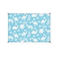 Blue Camel Sun Shade Sail 14'X18' Country Watercolor Date Palm Trees ...