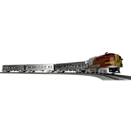 Lionel Santa Fe Super Chief Seasonal Electric O Gauge Model Train Set ...