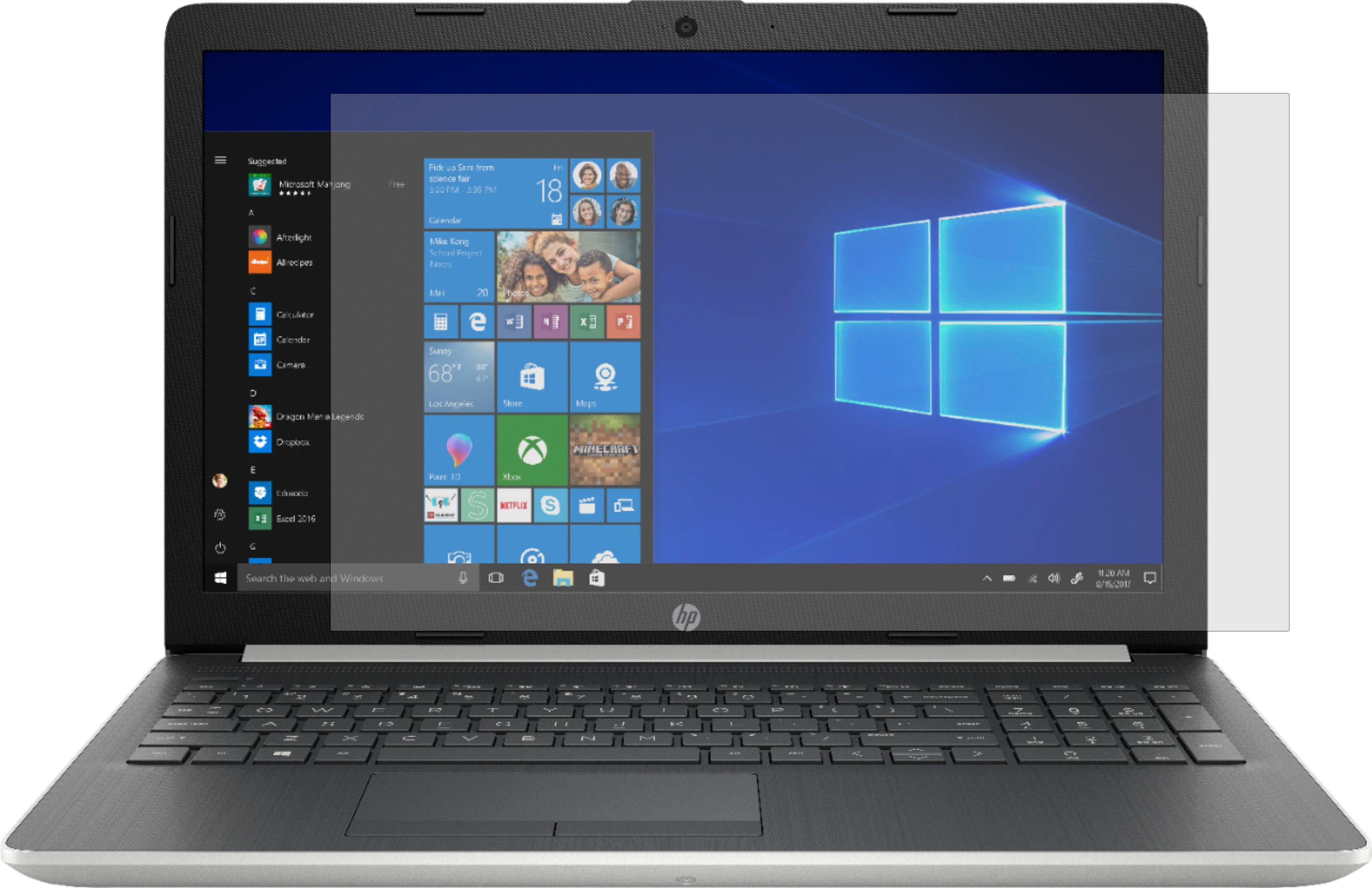 PcProfessional Screen Protector (Set of 2) for HP 15-dy1043dx EF1020NR ...