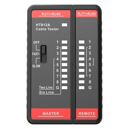 Decodeary Cable Tester Wire Networking Detector Display Accessory ...