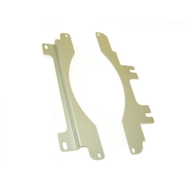 Aluminum Radiator Fan Shroud Kit + 12" Engine Cooling Fans Compatible ...