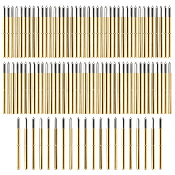 Spring Test Pogo Pins,100pcs P125‑B Test Probe Spring Test Tip Spring ...