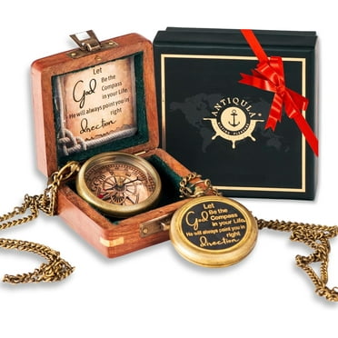 Engraved Brass Compass Gift to My Son/to Our Son/Nautical Gift for Son ...