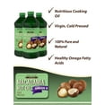 Carlyle Macadamia Nut Oil, 3 x 16 oz Bottles, Cold-Pressed, Vegetarian ...