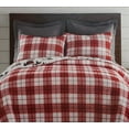 Levtex Home Full Queen Red Farmhouse Plaid Bedspread & Shams Set ...