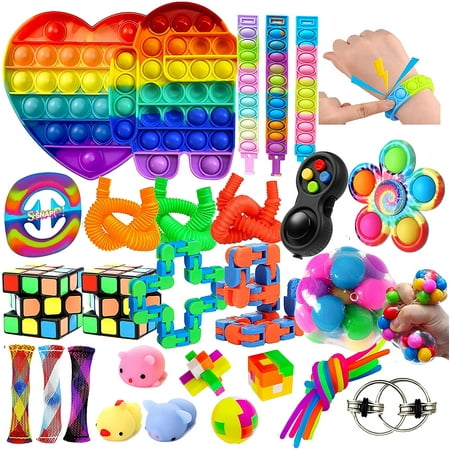 Onebora Sensory Fidget Toy Set for Kids Adult Stress Relief and Anti ...