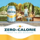 Fresca Zero Sugar Grapefruit Citrus Soft Drink, 12 fl oz, 12 Pack Cans ...